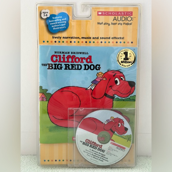 Scholastic | Other | New Sealed Clifford The Big Red Dog Read Along ...